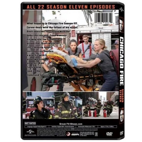 Media | Chicago Fire Season 11 5discs Dvd The Complete Season 11 Brand ...